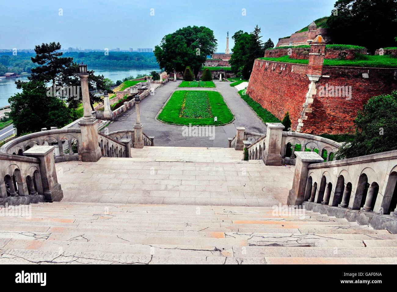 Belgrade city park, Serbia Stock Photo - Alamy