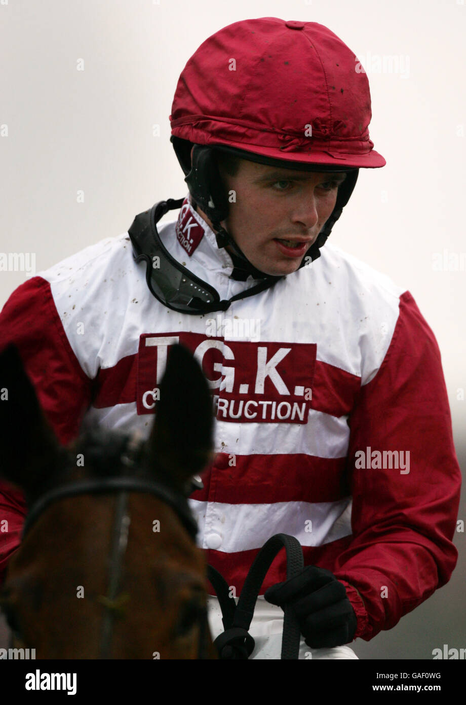 Horse Racing - Warwick Racecourse. Thomas Phelan Stock Photo - Alamy