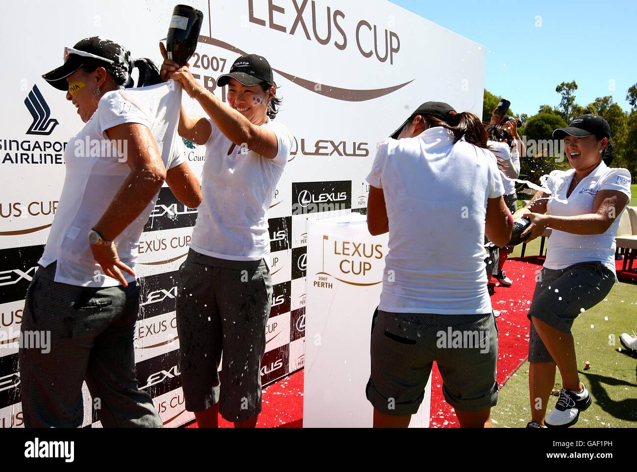 Golf - Lexus Cup - Vines Resort Stock Photo - Alamy
