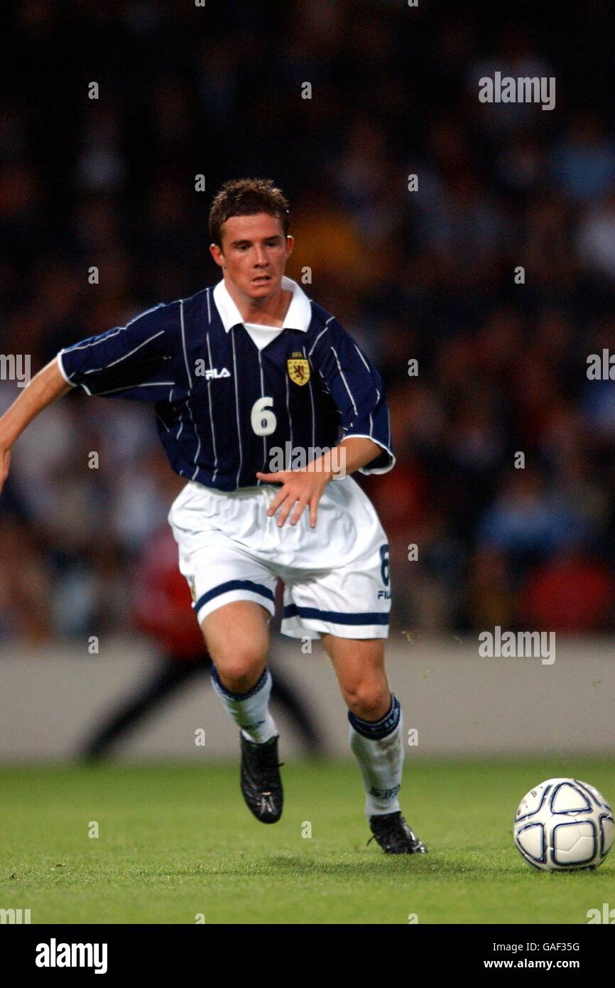 Soccer - International Friendly - Scotland v Denmark. Scotland's Barry ...