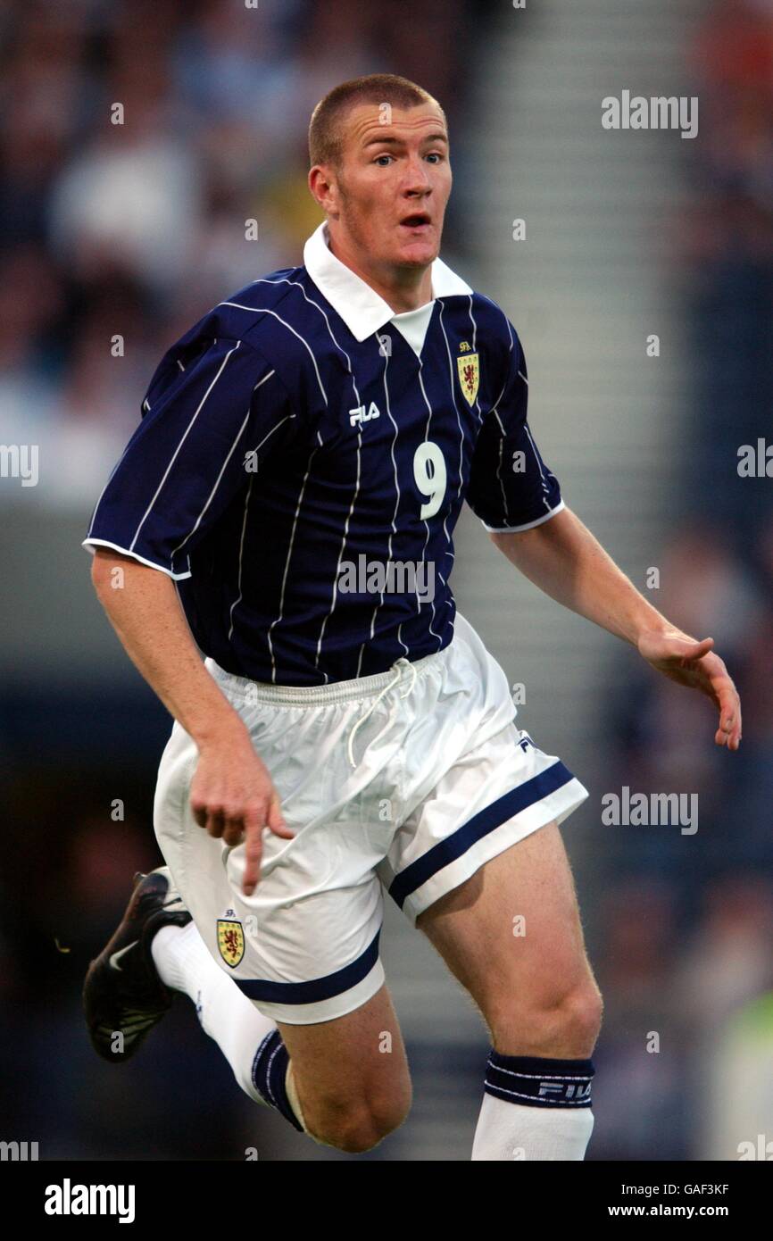 Scotland's Kevin Kyle in action during his team's 1-0 defeat against ...