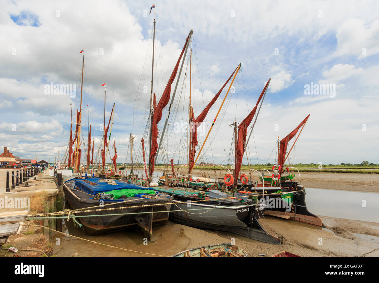 Historic Thames Barges Stock Photos & Historic Thames Barges Stock ...