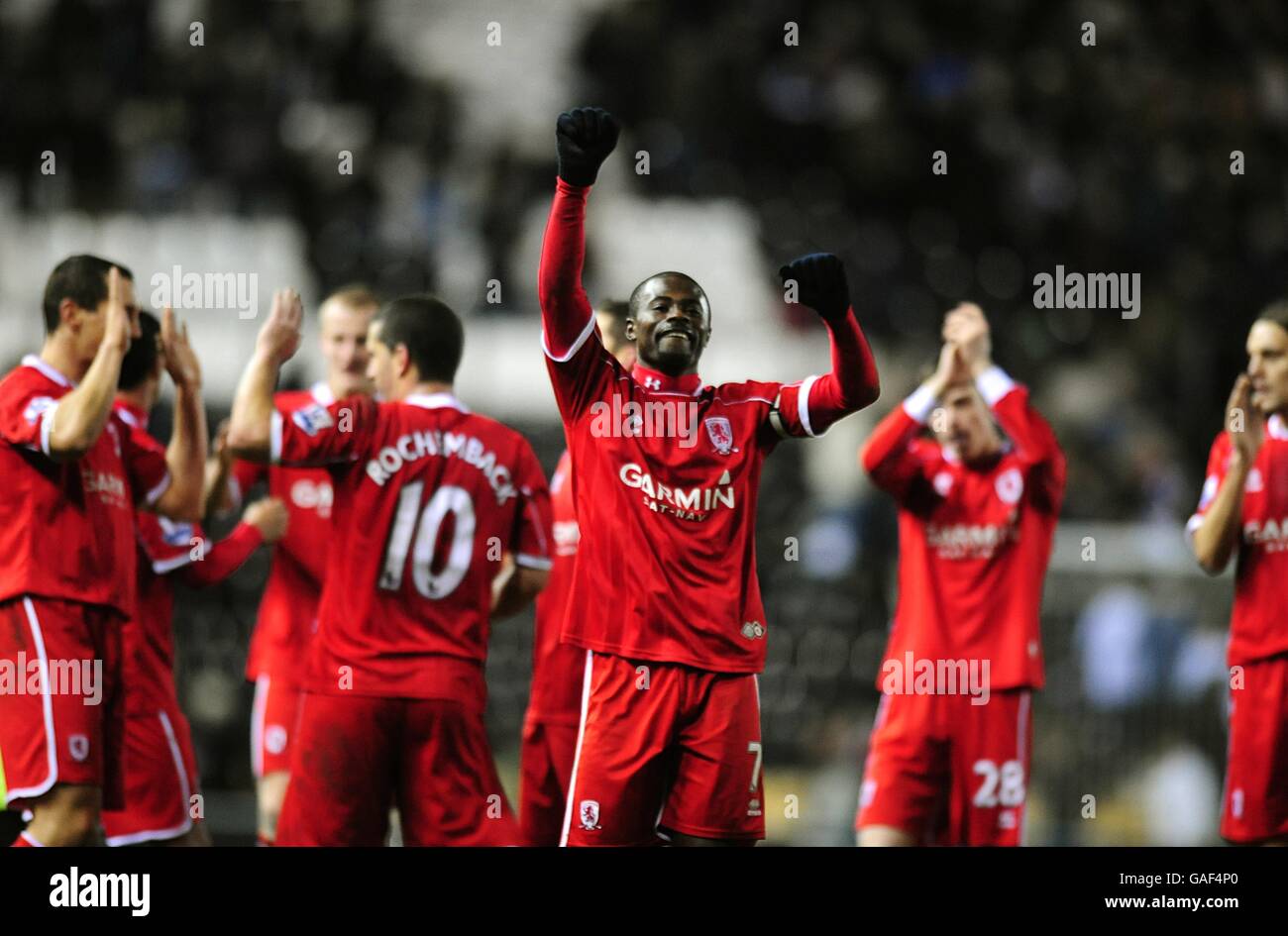 George boateng celebrates hi-res stock photography and images - Alamy