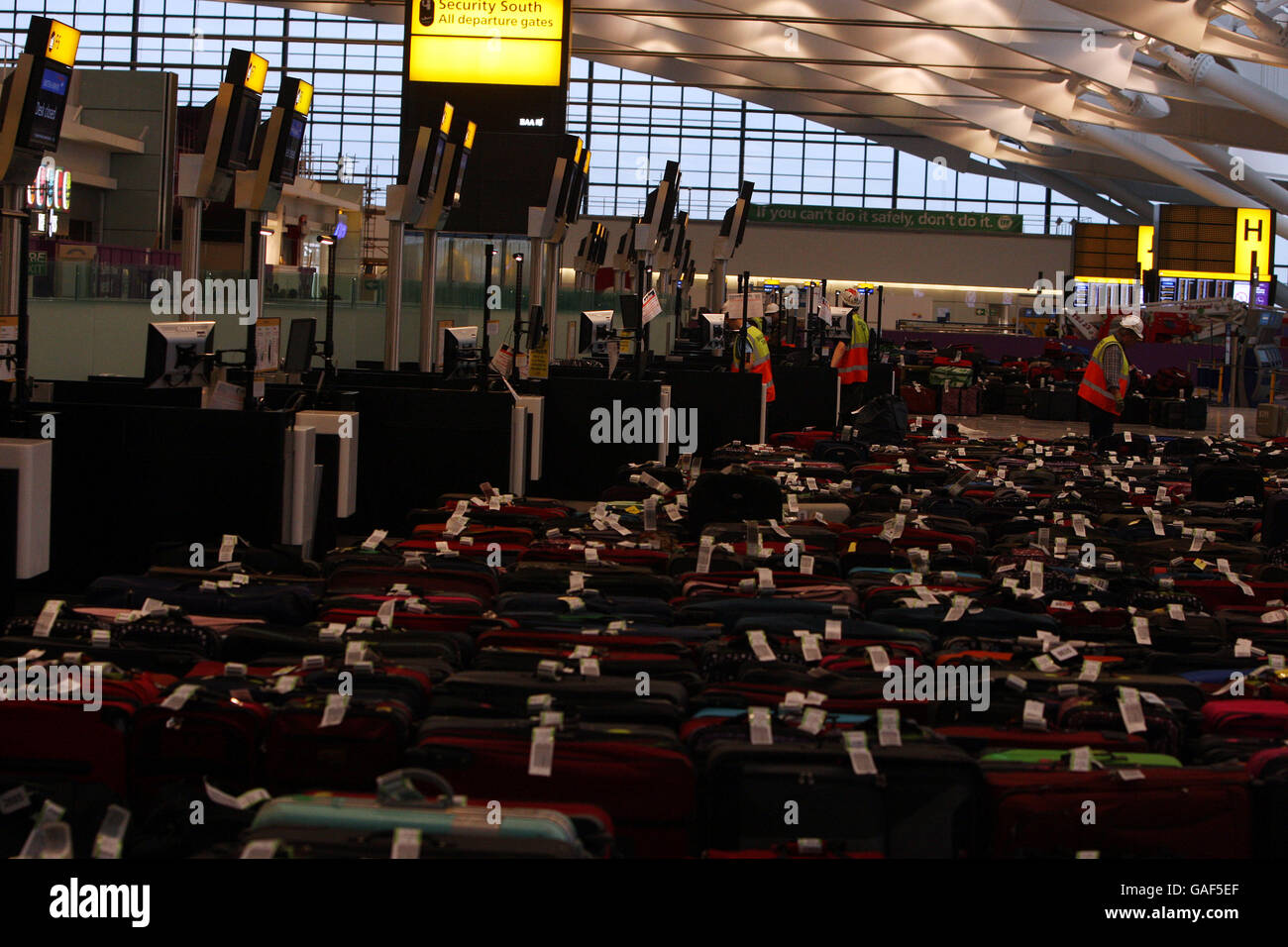 Generic picture of luggage being used to test out the new baggage ...