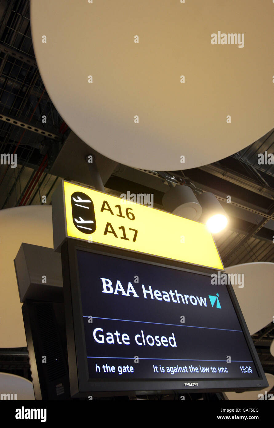 Generic picture of the New Terminal 5 at Heathrow Airport ahead of its ...