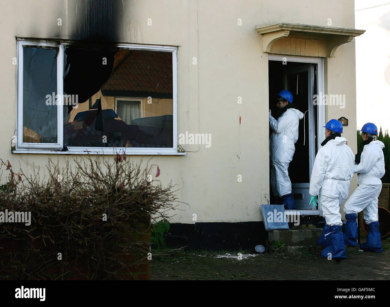 Fire investigation officers hi-res stock photography and images - Alamy