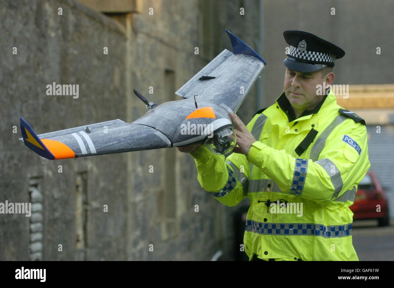 New technology for Strathclyde Police Stock Photo - Alamy