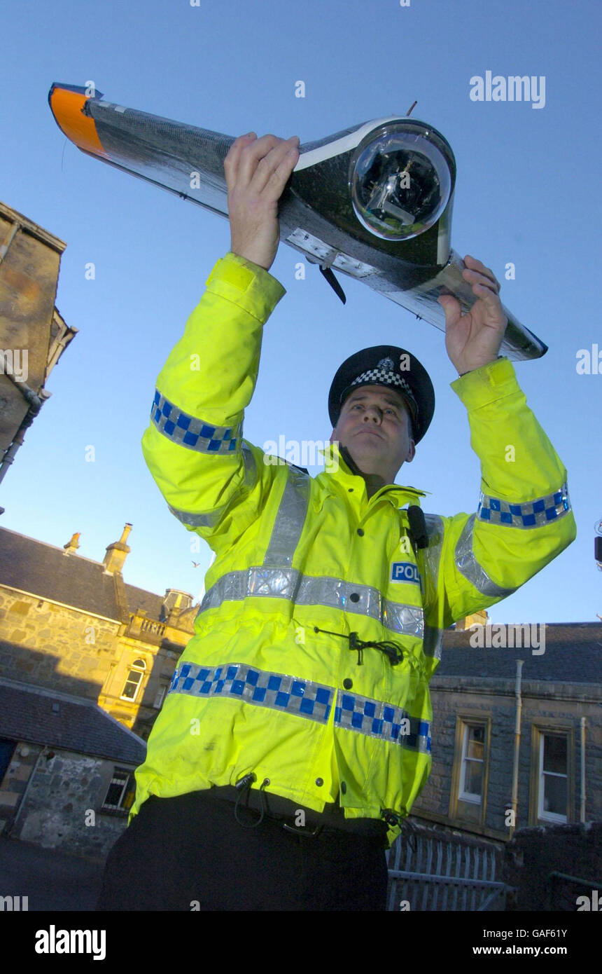 New technology for Strathclyde Police Stock Photo - Alamy