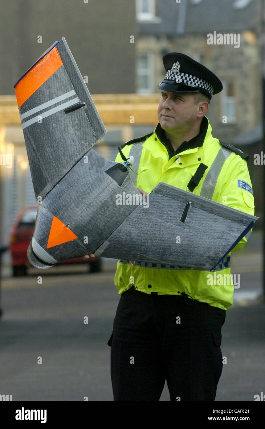 New technology for Strathclyde Police Stock Photo - Alamy