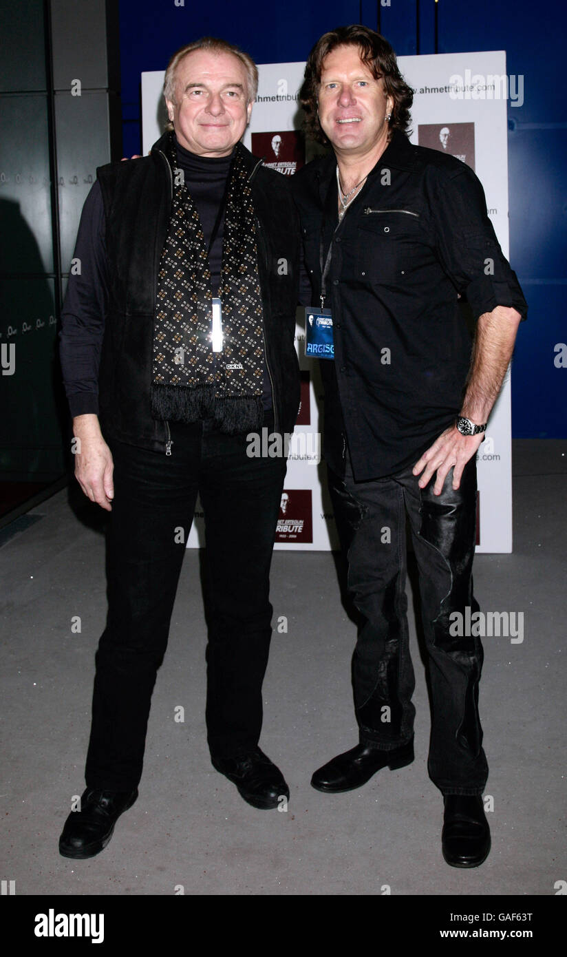 Led Zeppelin Tribute Concert Arrivals - London Stock Photo - Alamy