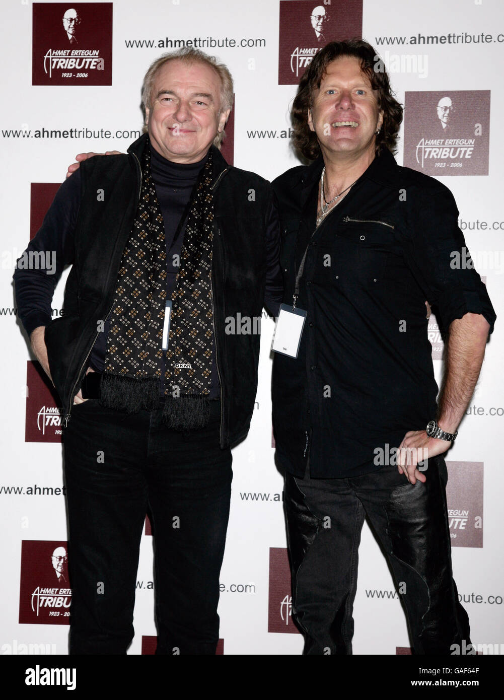 Led Zeppelin Tribute Concert Arrivals - London Stock Photo - Alamy