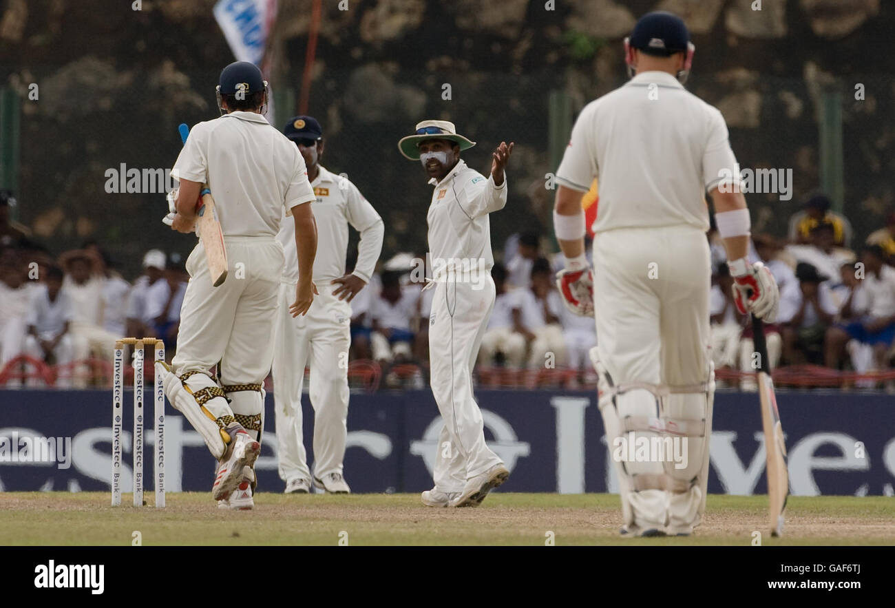 Sport cricket talking gesturing hi-res stock photography and images - Alamy
