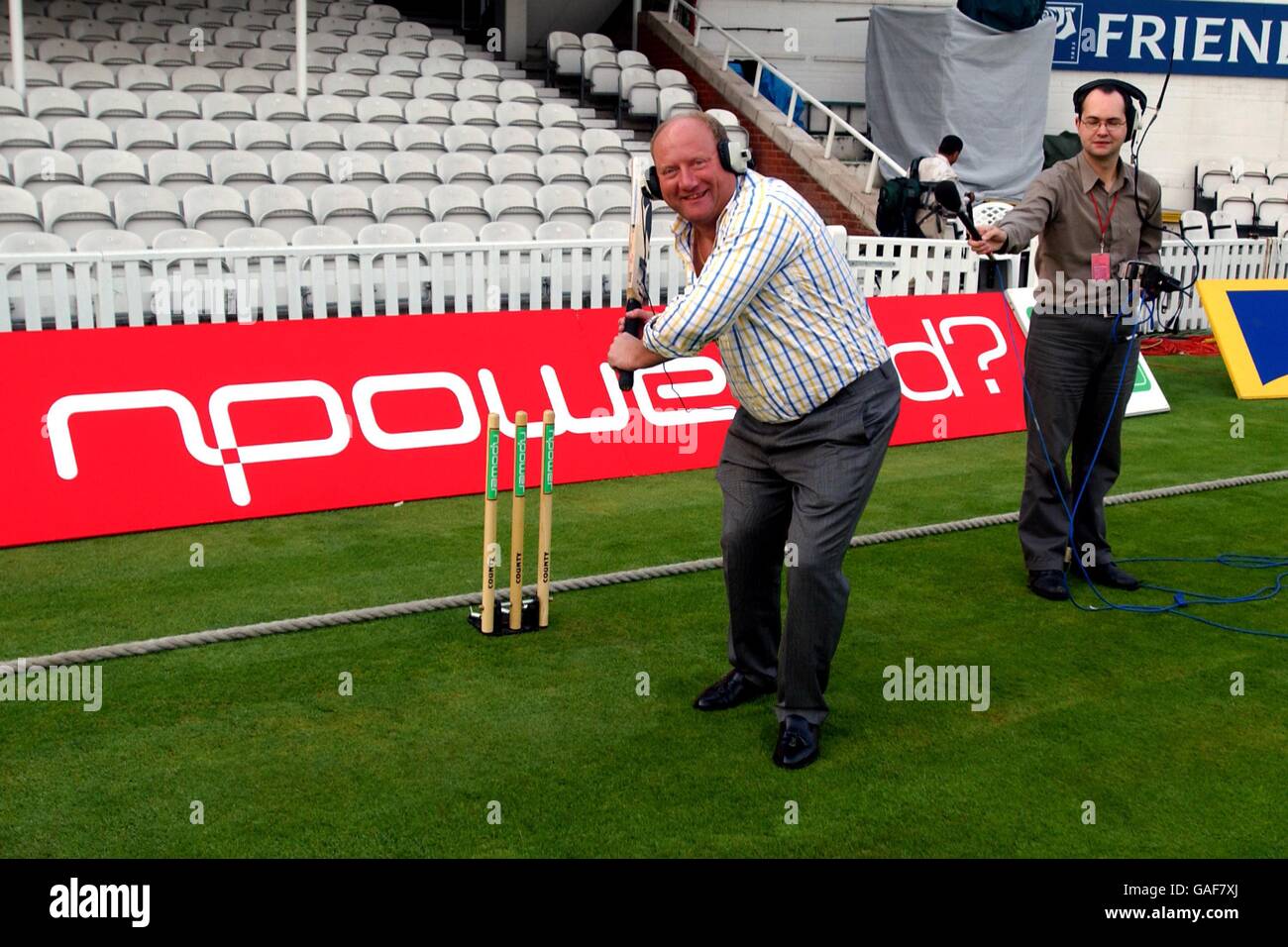 Cricket england v india first npower test fourth day hi-res stock ...