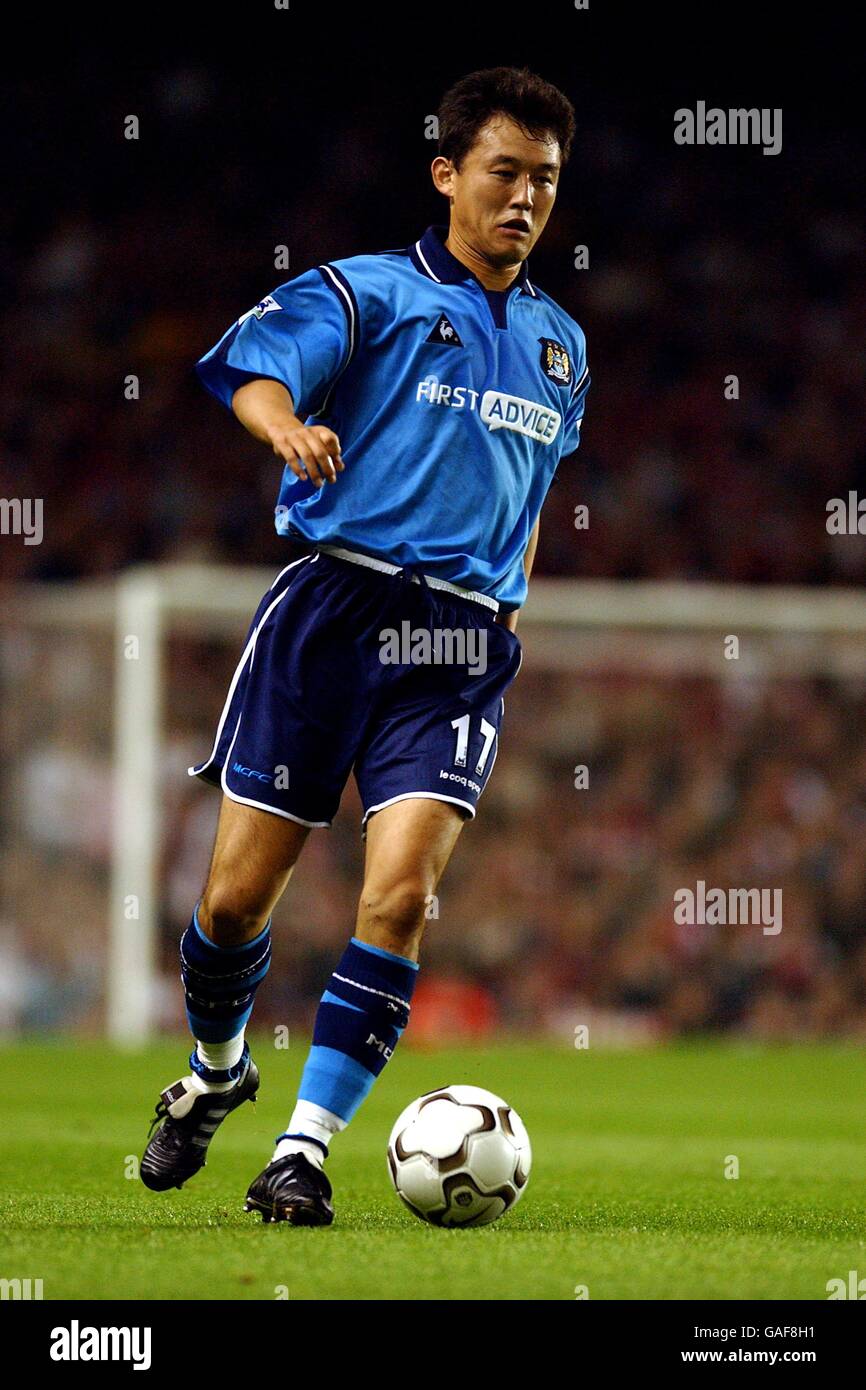 Sun jihai manchester city hi-res stock photography and images - Alamy