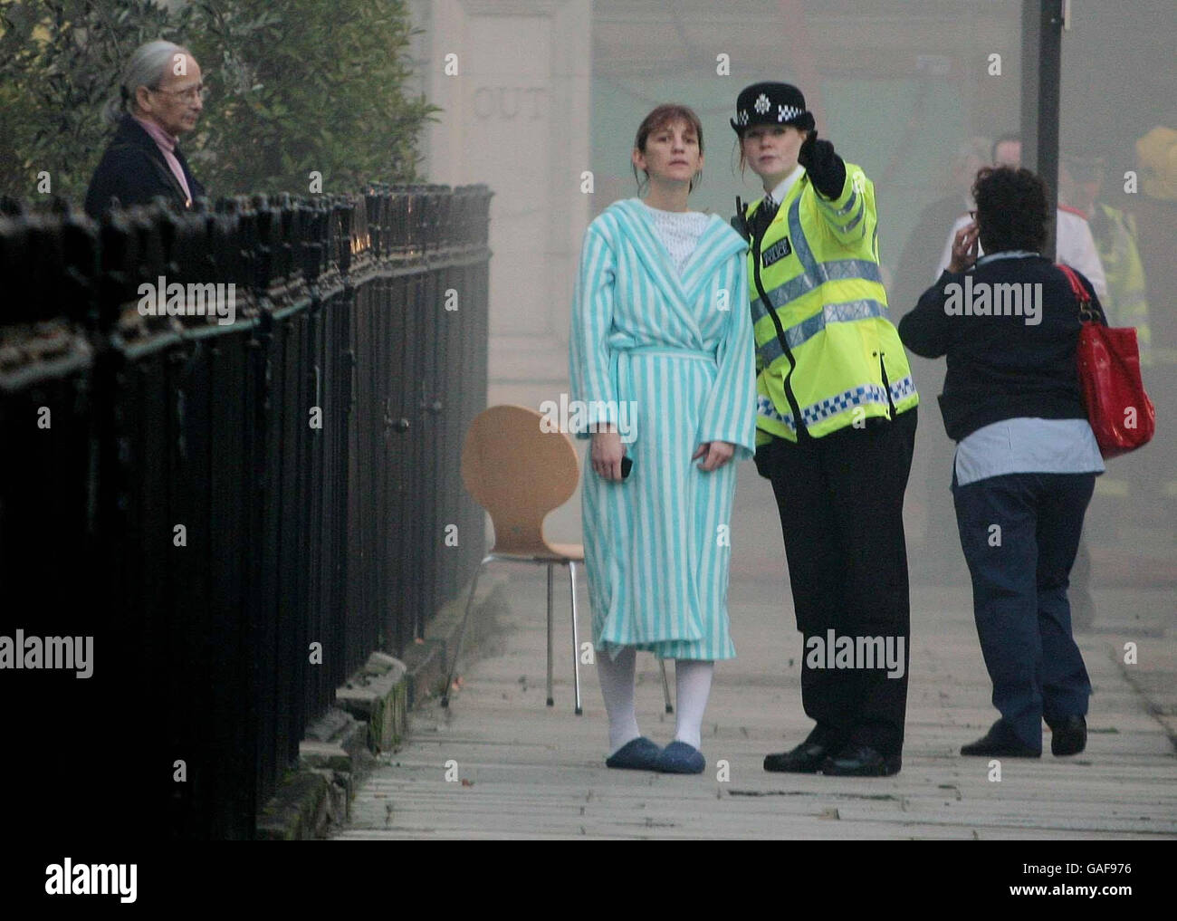 Fire at the Royal Marsden Hospital Stock Photo - Alamy
