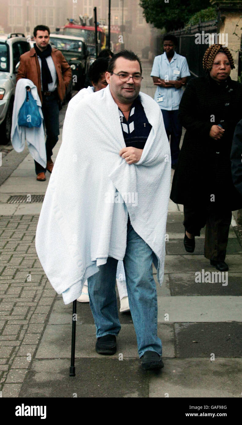 Fire at the Royal Marsden Hospital Stock Photo - Alamy