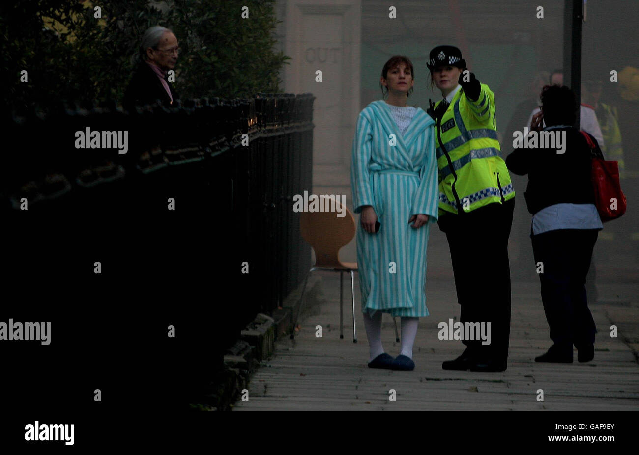 Fire at the Royal Marsden Hospital Stock Photo - Alamy