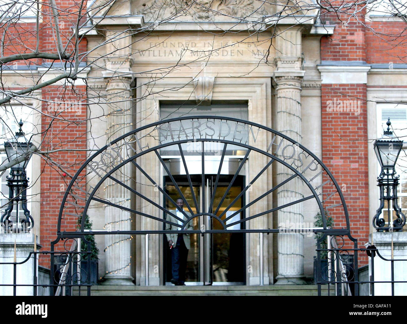 Royal Marsden open its doors after fire. The Royal Marsden Hospital in ...
