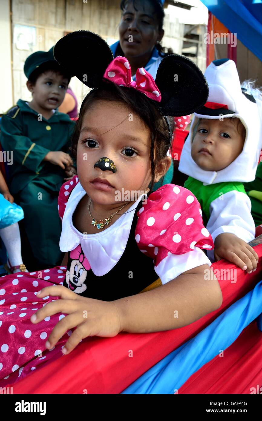 Motokar - Festival on the Day of San Pedro in PUERTO PIZARRO ...