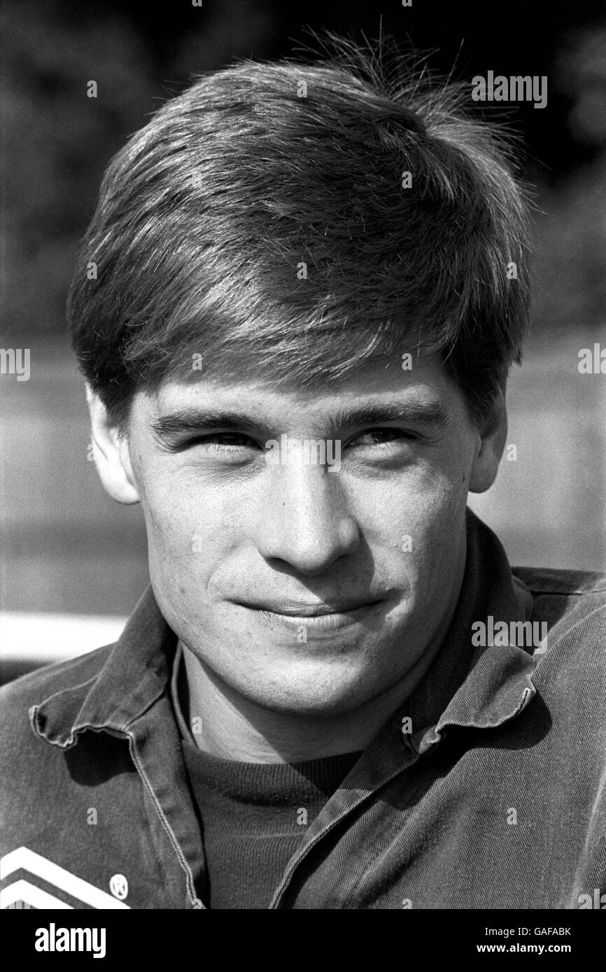 Wesr Ham United striker Tony Cottee, 21, who was picked for the full ...