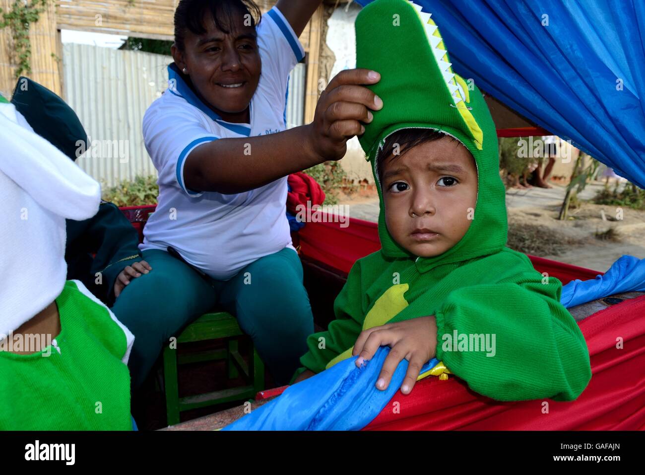 Motokar - Festival on the Day of San Pedro in PUERTO PIZARRO ...