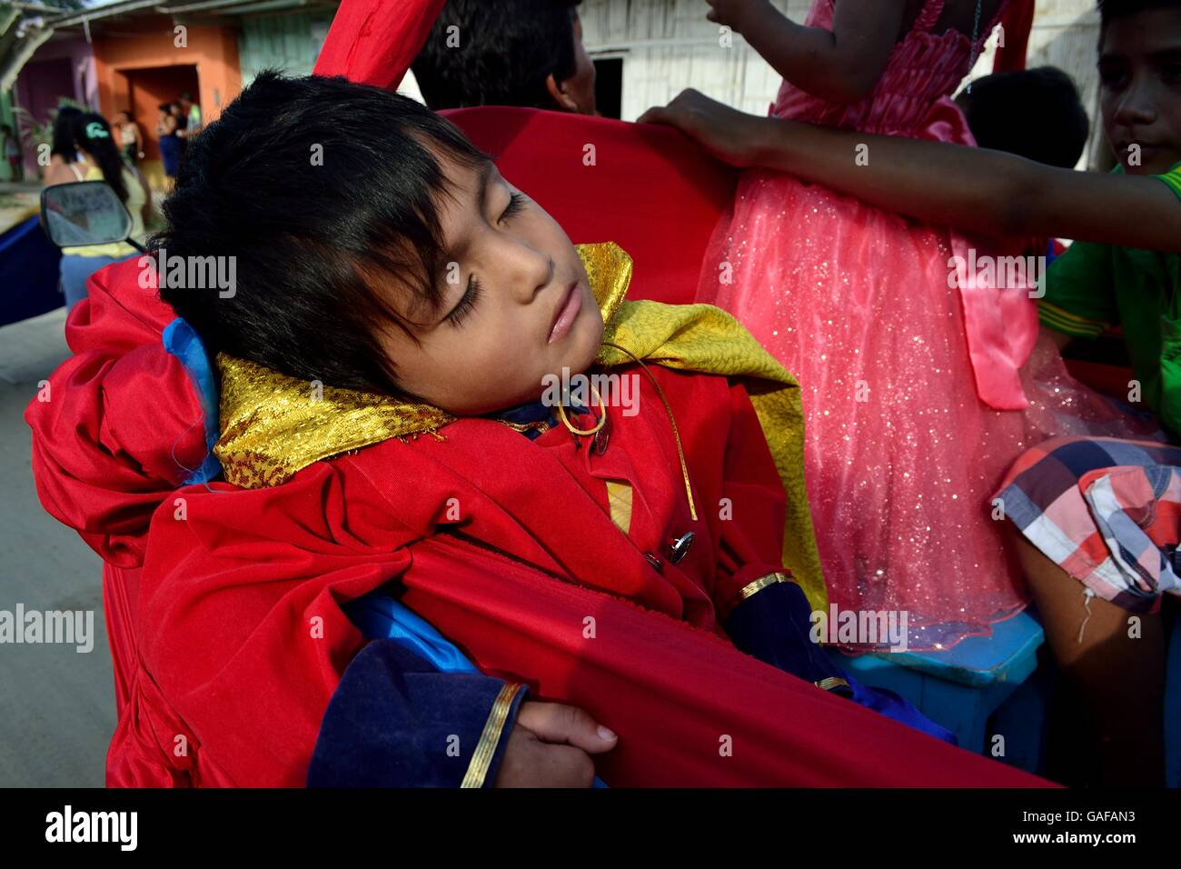 Motokar - Festival on the Day of San Pedro in PUERTO PIZARRO ...