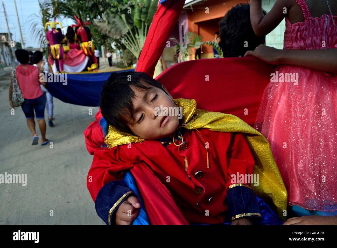 Motokar - Festival on the Day of San Pedro in PUERTO PIZARRO ...