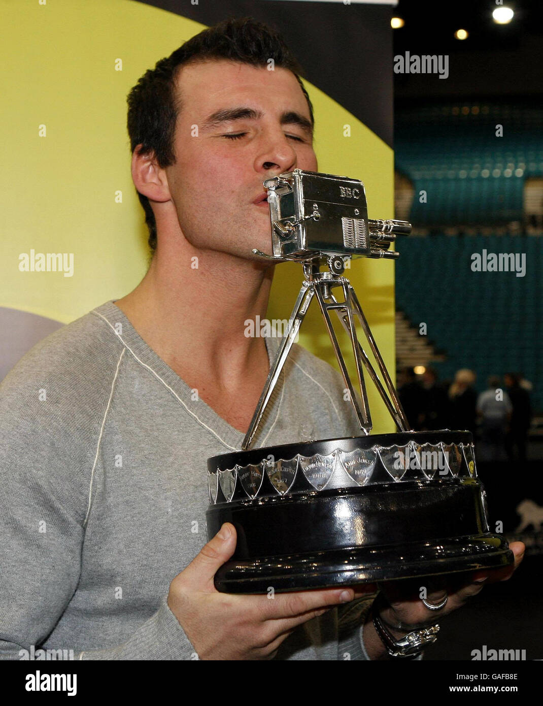 The boxer Joe Calzaghe, who was voted the BBC Sports Personality of the ...