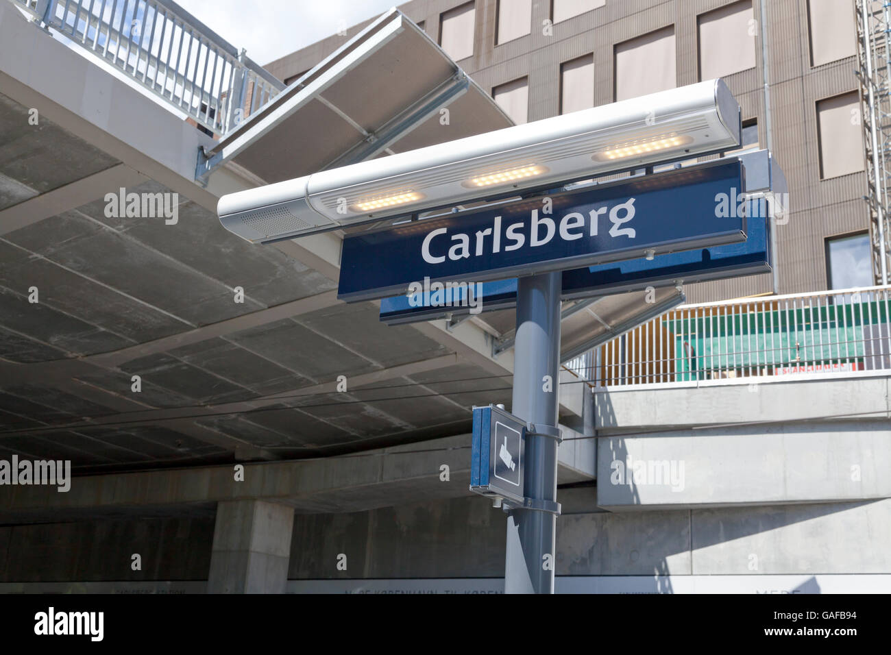 The new Carlsberg station to replace the old Enghave station near the ...
