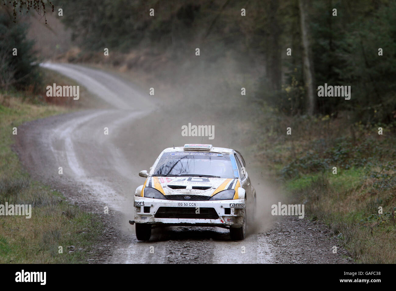 Auto - FIA World Rally Championship - Wales. Gareth Jones of Great ...