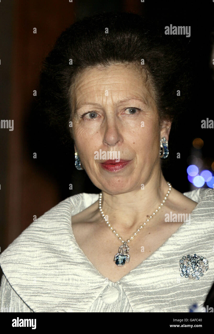 HRH Princess Royal, Princess Anne arriving for the Save The Children ...