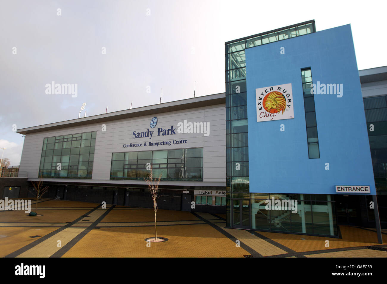 Rugby Union - Exeter Chiefs - Sandy Park - Exeter. A general view of ...