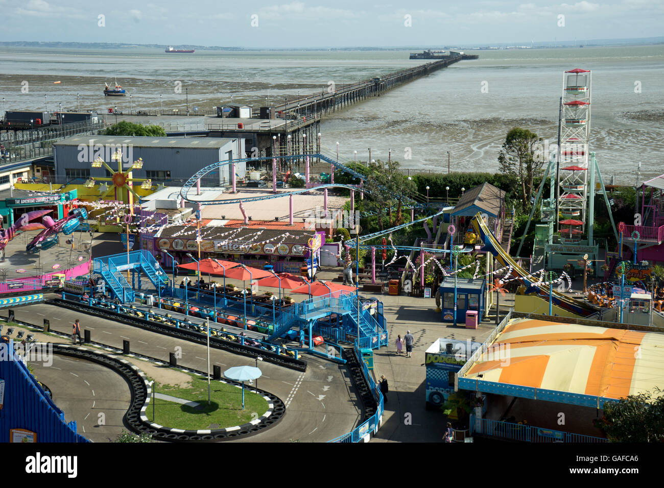 Sea front arcades at Southend-on-Sea. Essex.UK Stock Photo - Alamy