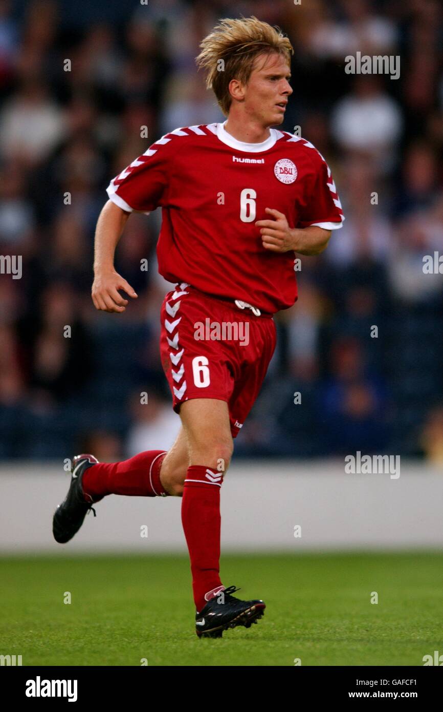 Denmark's Christian Poulsen in action during his team's 1-0 victory ...