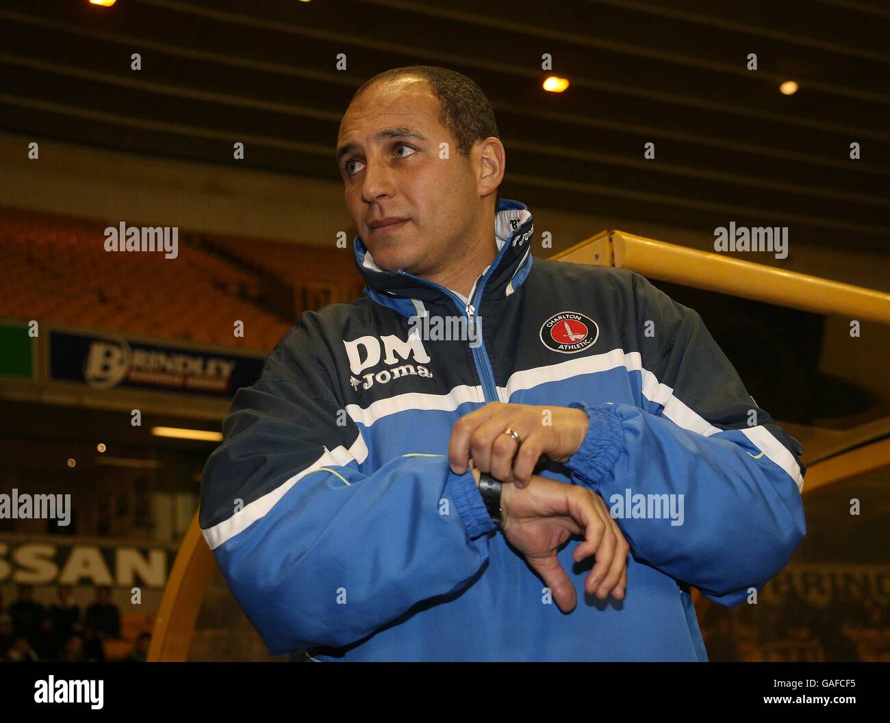 Charlton athletics damian matthew during the game against wolverhampton ...