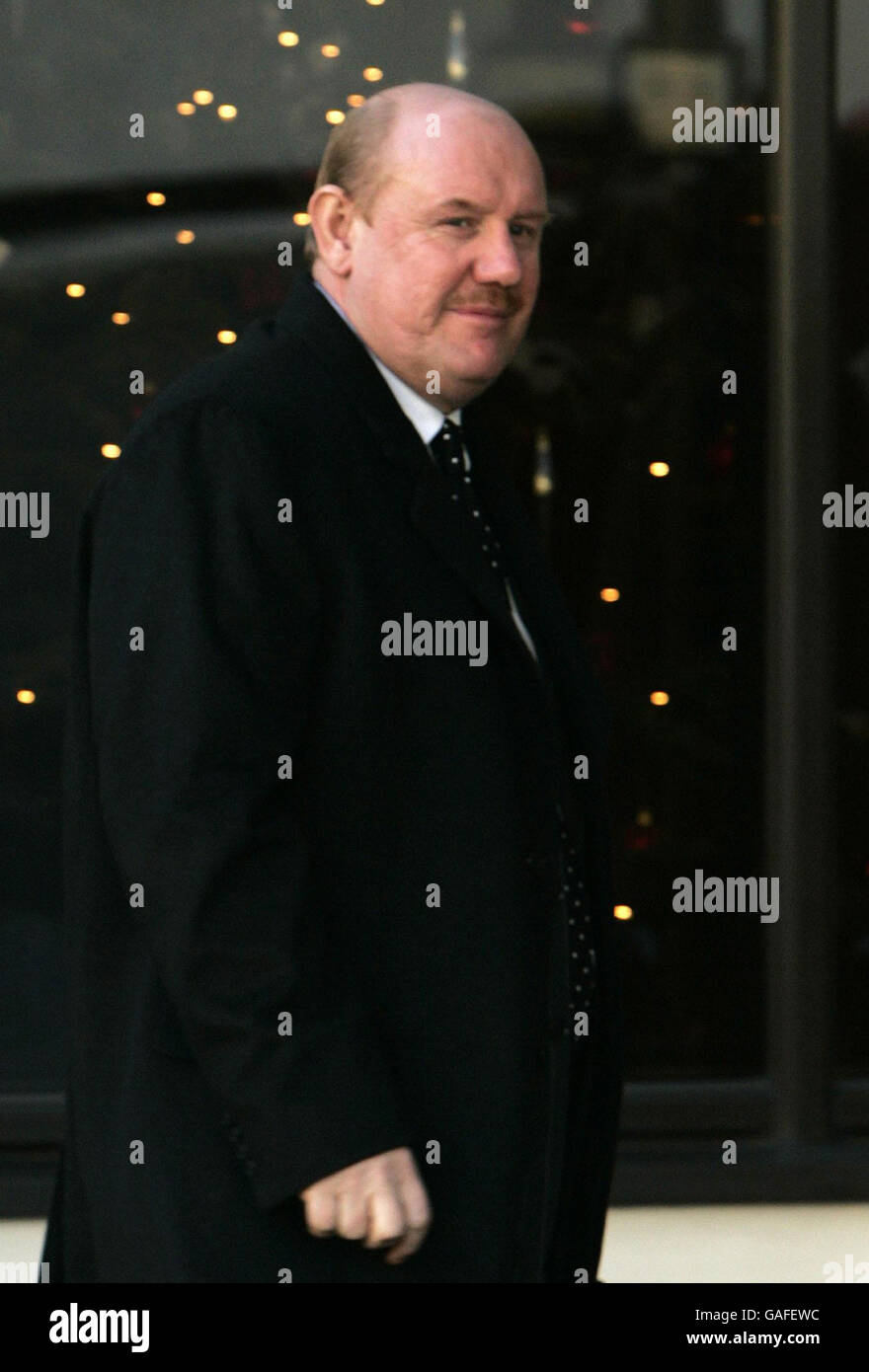 Football Association Chief Executive Brian Barwick arrives at the Royal ...