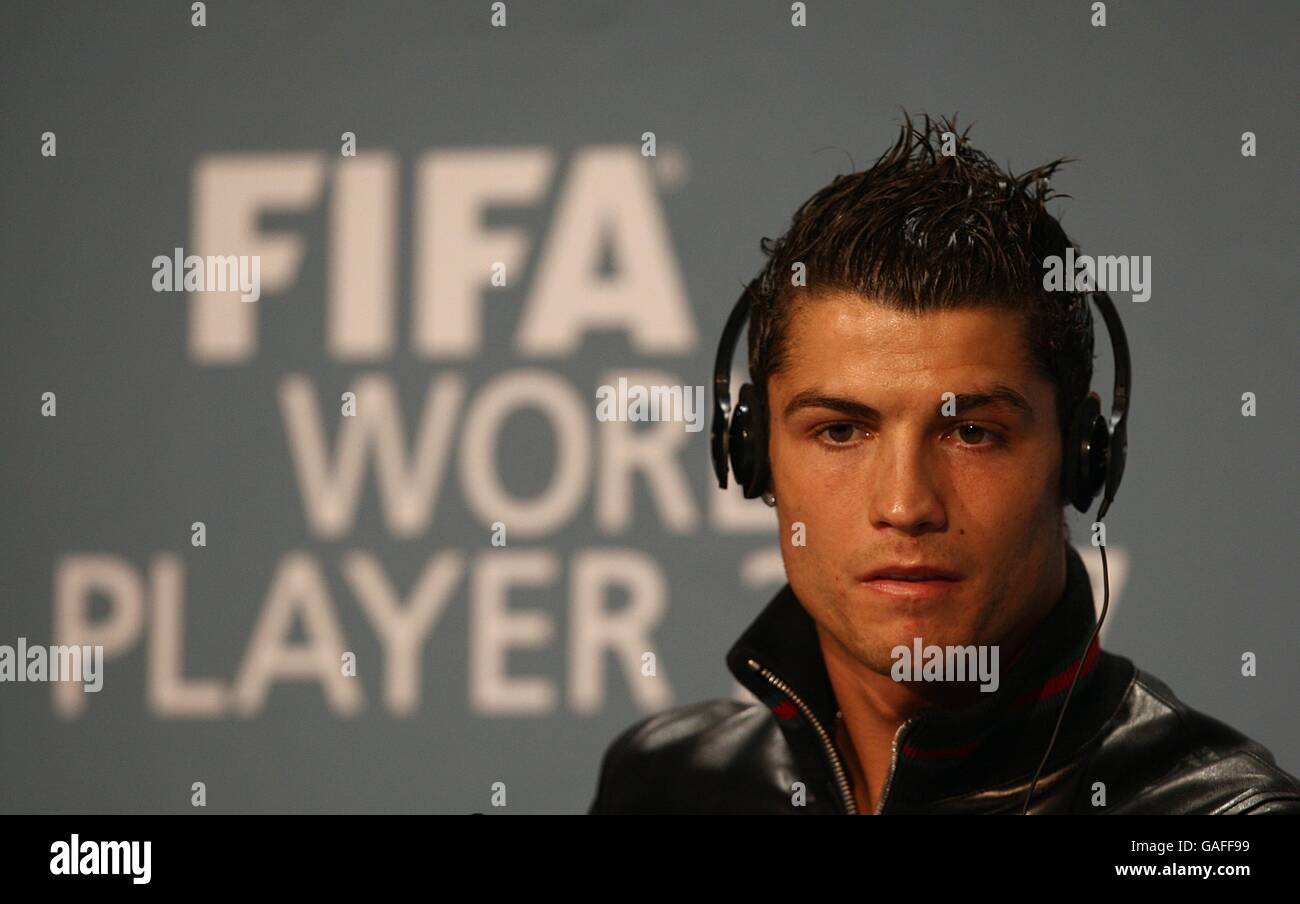 Manchester uniteds cristiano ronaldo at the fifa world player gala hi ...