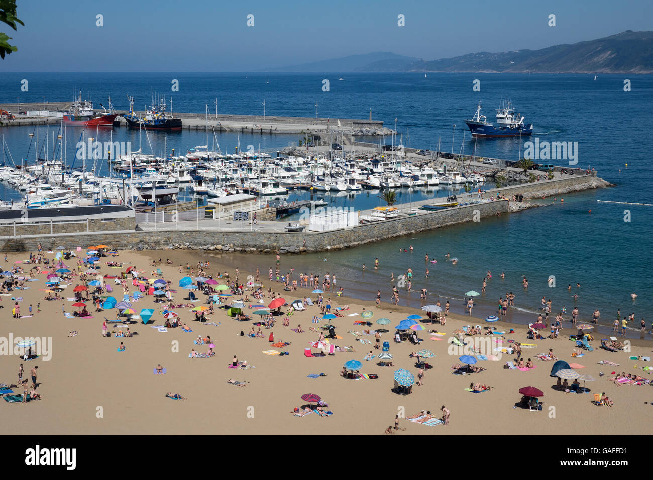 Beach getaria gipuzkoa basque hi-res stock photography and images - Alamy