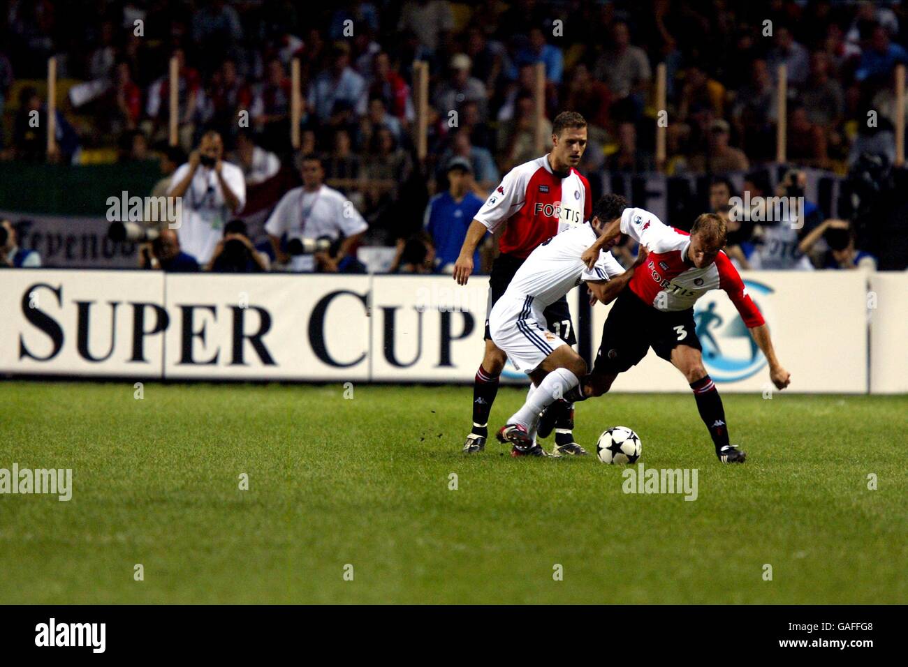 Soccer - UEFA Super Cup - Final - Real Madrid v Feyenoord Stock Photo ...