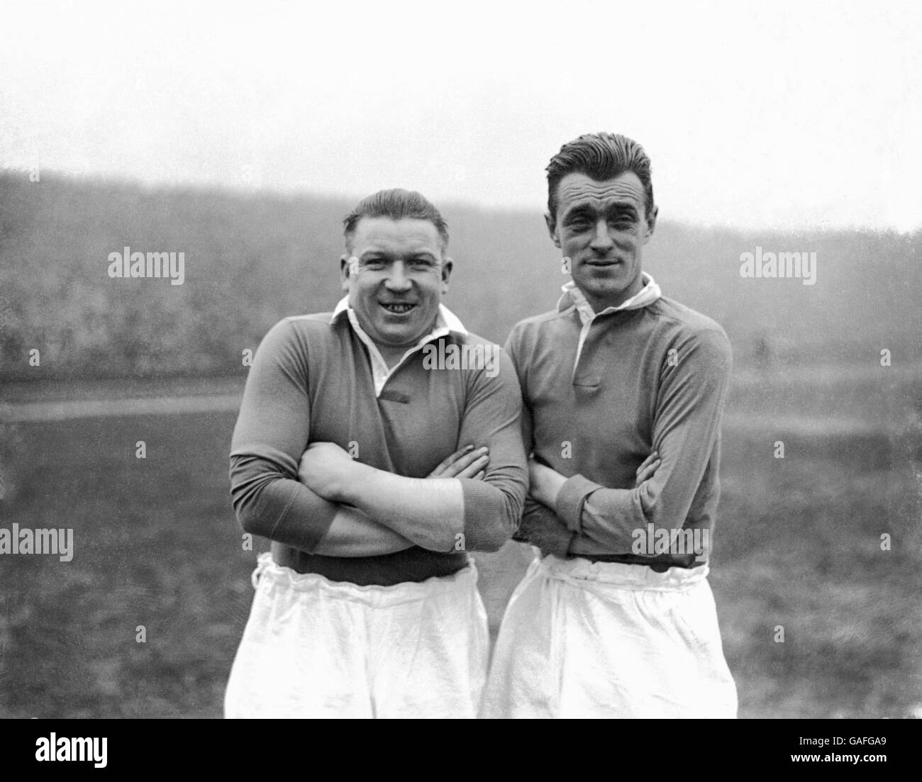 L r george briggs and johnny crosbie hi-res stock photography and ...