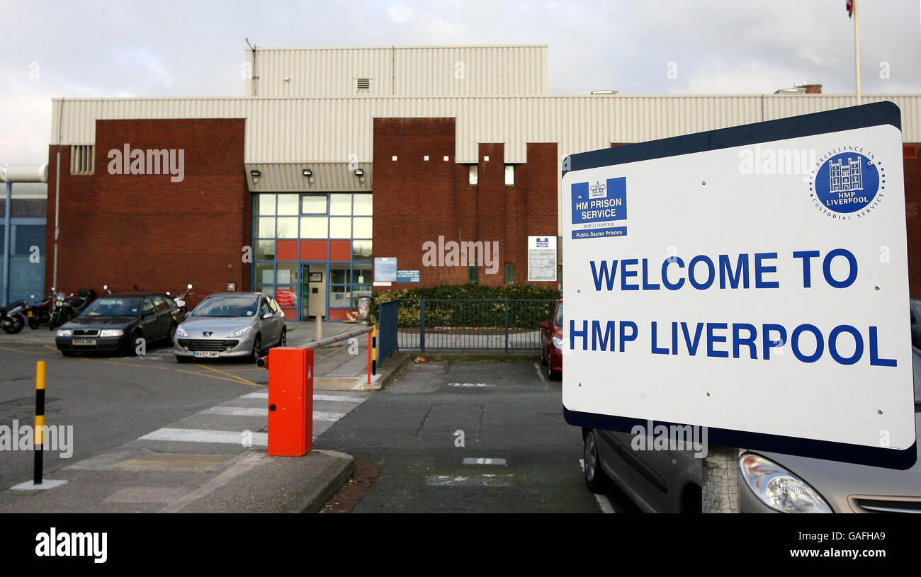A general view of HMP Liverpool, also known as Walton prison, where ...