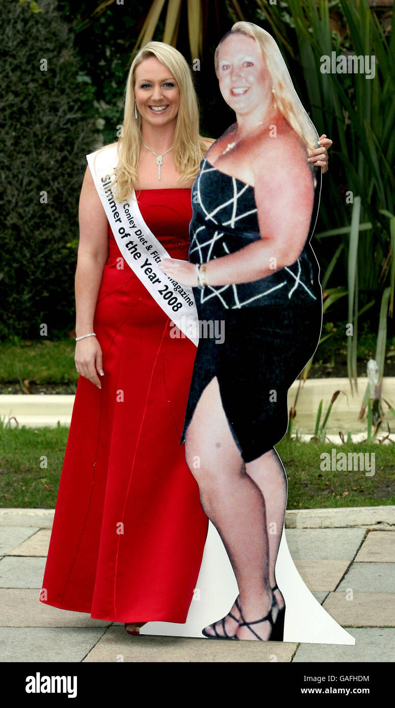 Gillian Harvey from Kent is named Slimmer of the Year at the Slimmer Of ...
