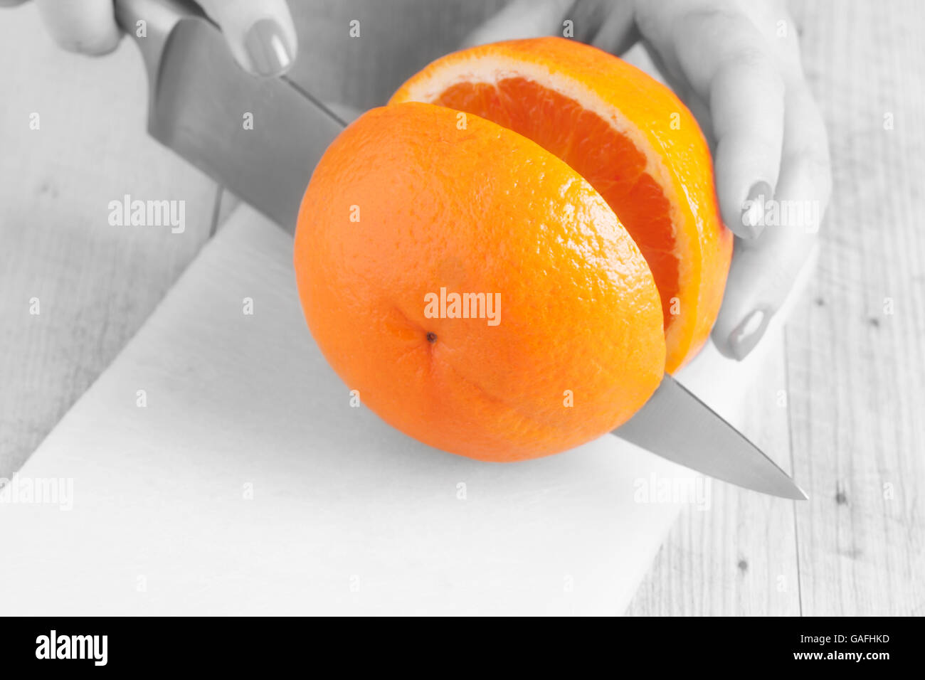 Cutting techniques hi-res stock photography and images - Alamy