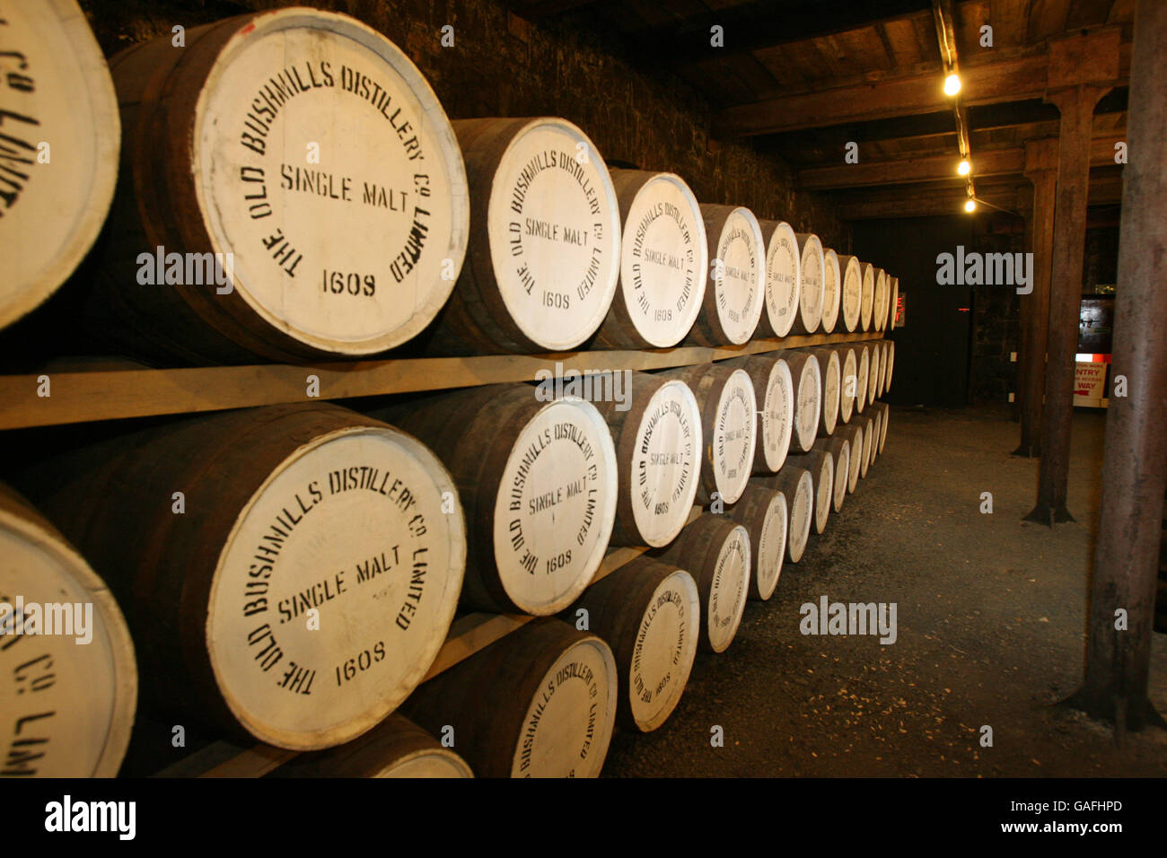 Bushmills whiskey distillery feature hi-res stock photography and ...