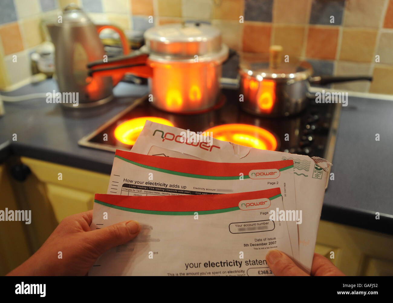 An Npower electricity bill as the energy supplier is set to provide ...