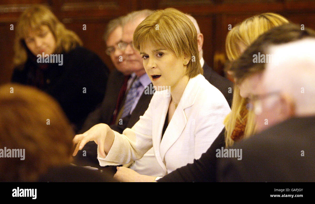 Scottish Health Secretary Nicola Sturgeon sets out proposals for direct ...