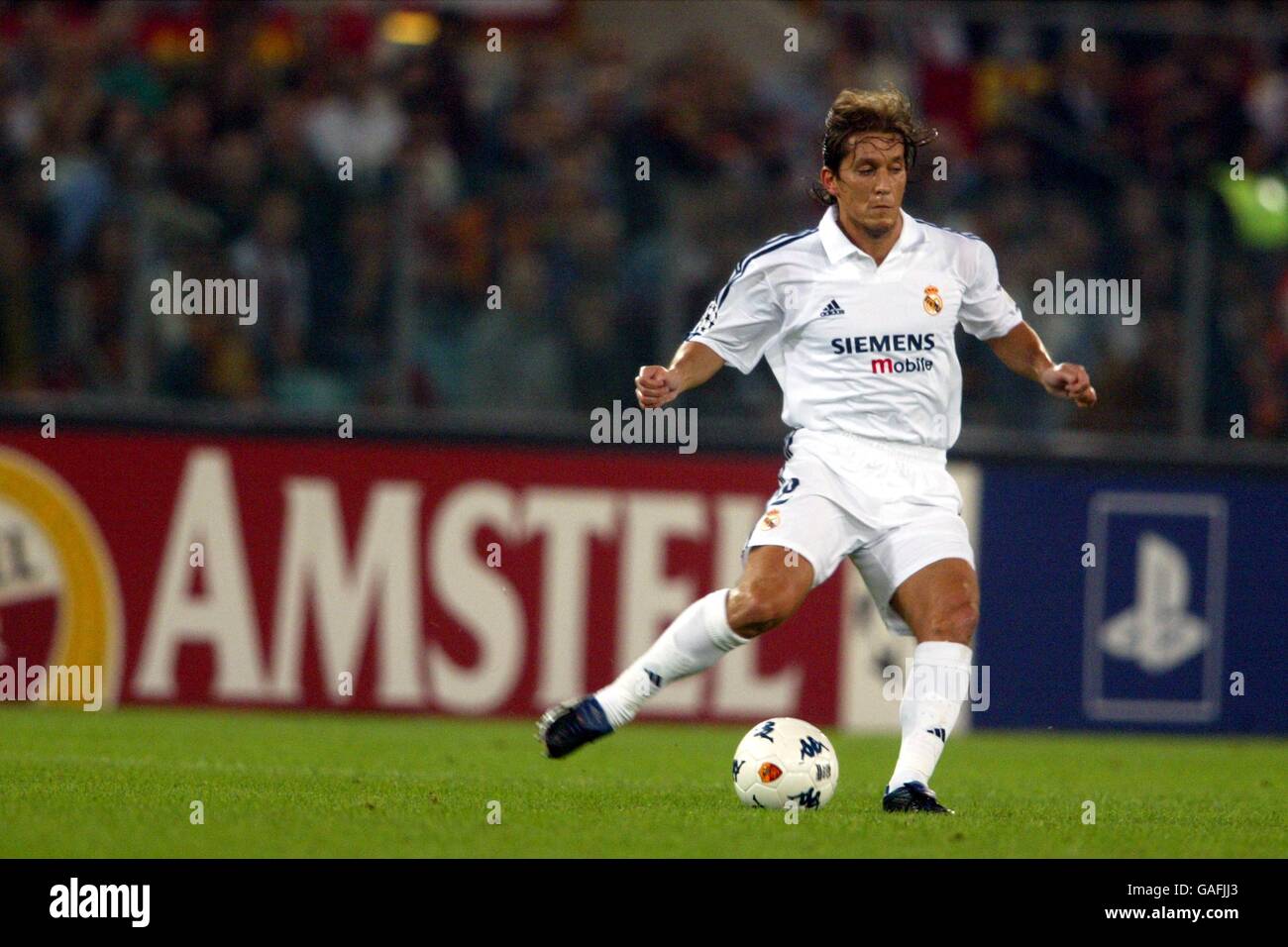 Real madrids michel salgado hi-res stock photography and images - Alamy