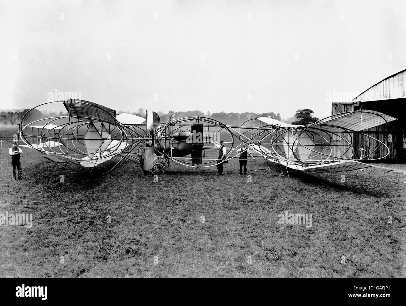 The Seddon Biplane, an aircraft designed by Lt. John Wilfred Seddon R.N ...