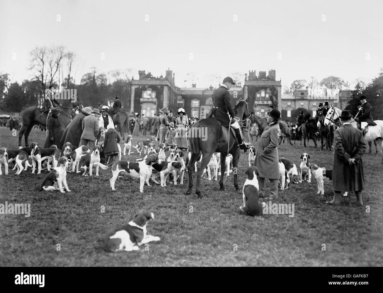 Fox Hunting - Zetland Hunt Stock Photo - Alamy