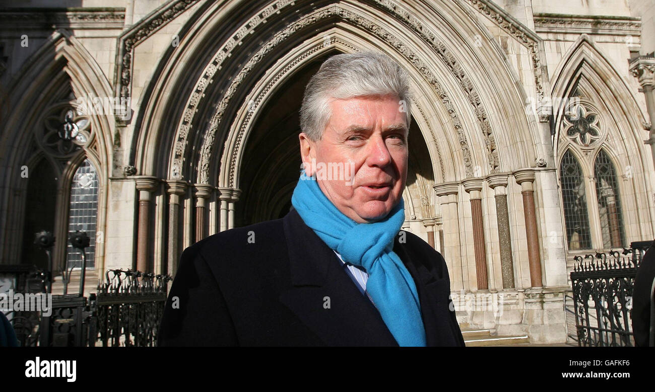 Michael Cole leaves the High Court in London after hearing evidence to ...